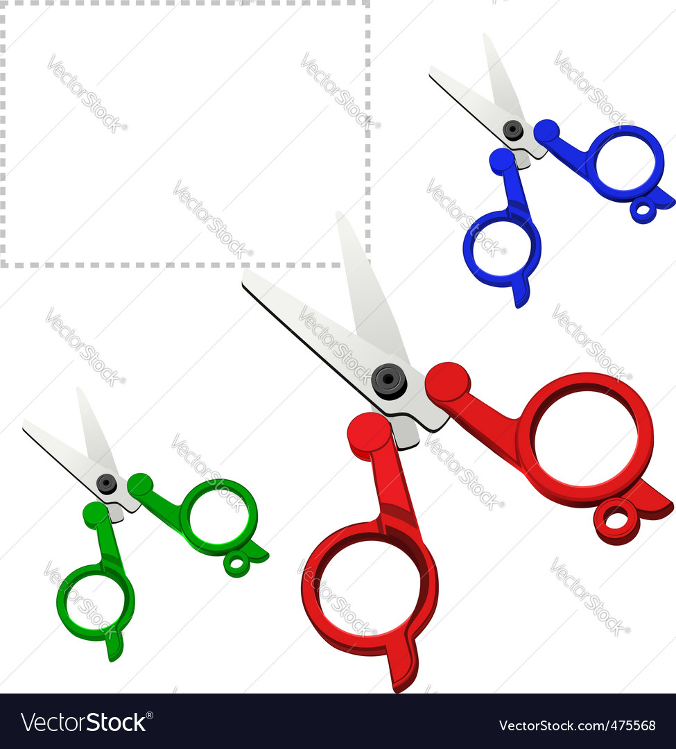 Scissors Royalty Free Vector Image - VectorStock