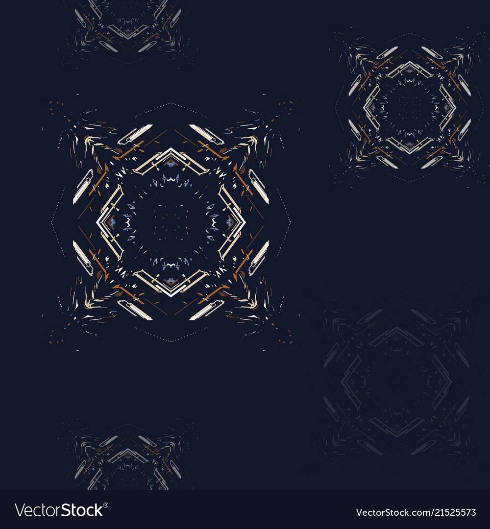 Biomorphic particles seamless pattern Royalty Free Vector