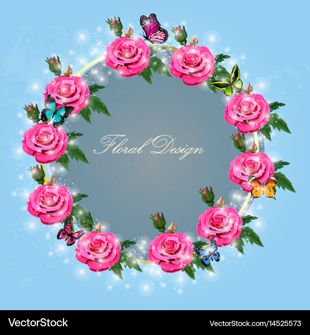 Bouquet of roses Royalty Free Vector Image - VectorStock