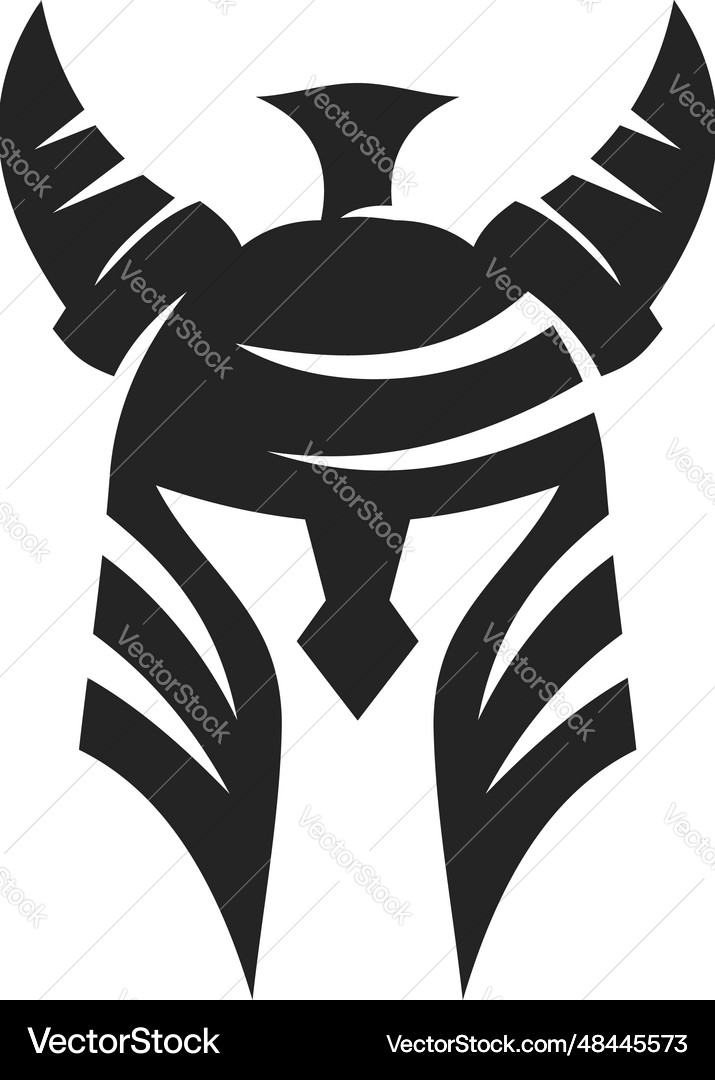 Knight logo template isolated brand identity icon Vector Image