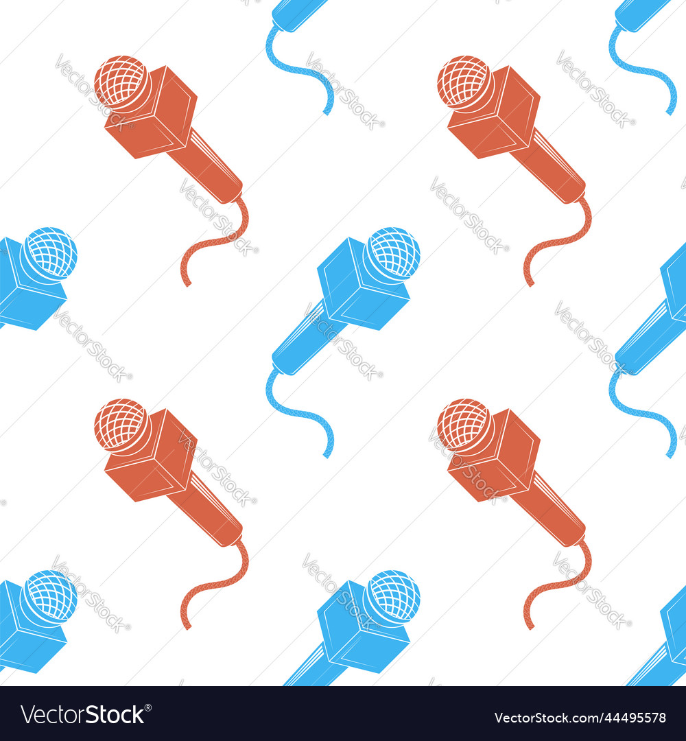 Retro microphone icon isolated on white background Retro microphone icon isolated on white background