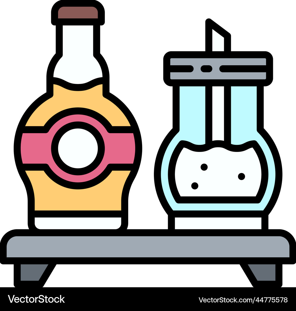 Syrup icon coffee shop related Royalty Free Vector Image