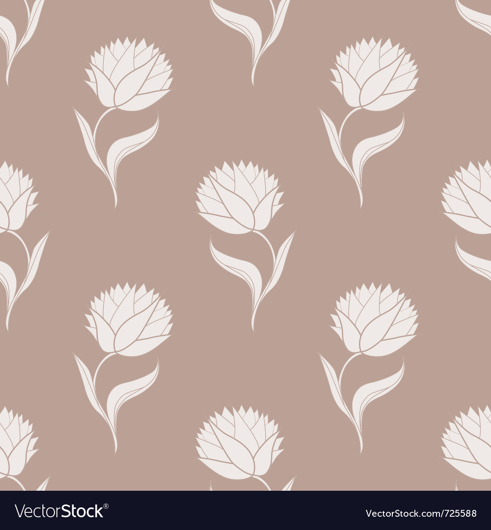 Simple brown pattern Royalty Free Vector Image