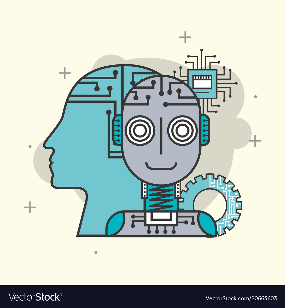 Artificial intelligence concept Royalty Free Vector Image Artificial intelligence concept Royalty Free Vector Image