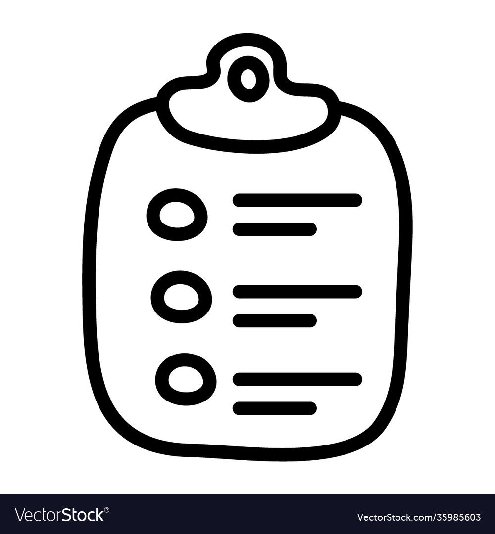 Checklist Royalty Free Vector Image - VectorStock
