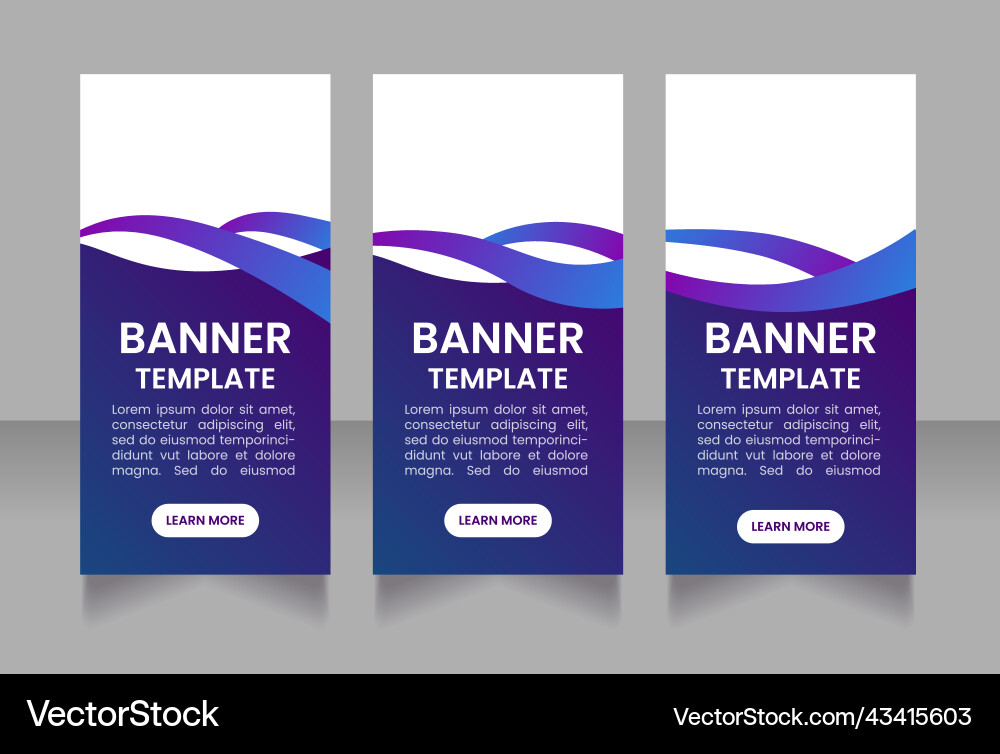 Trade show management service web banner design Vector Image