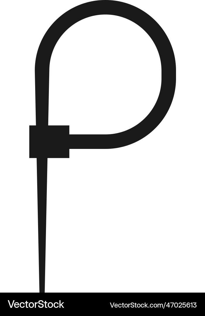 Cable ties icon Royalty Free Vector Image - VectorStock
