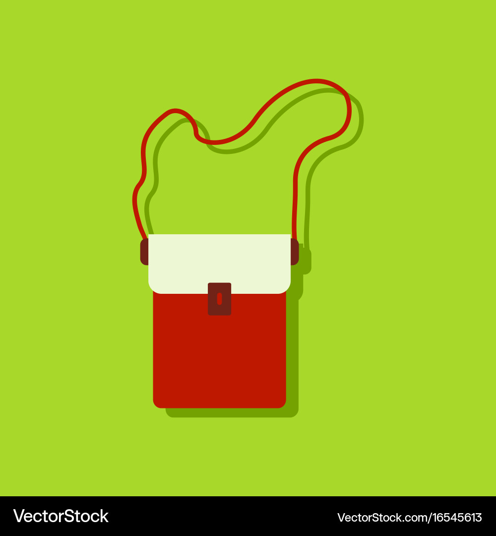 Flat icon design collection military portfolio Vector Image