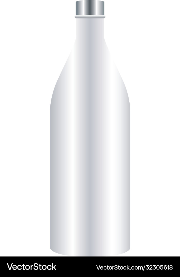 Bottle product packing branding icon Royalty Free Vector
