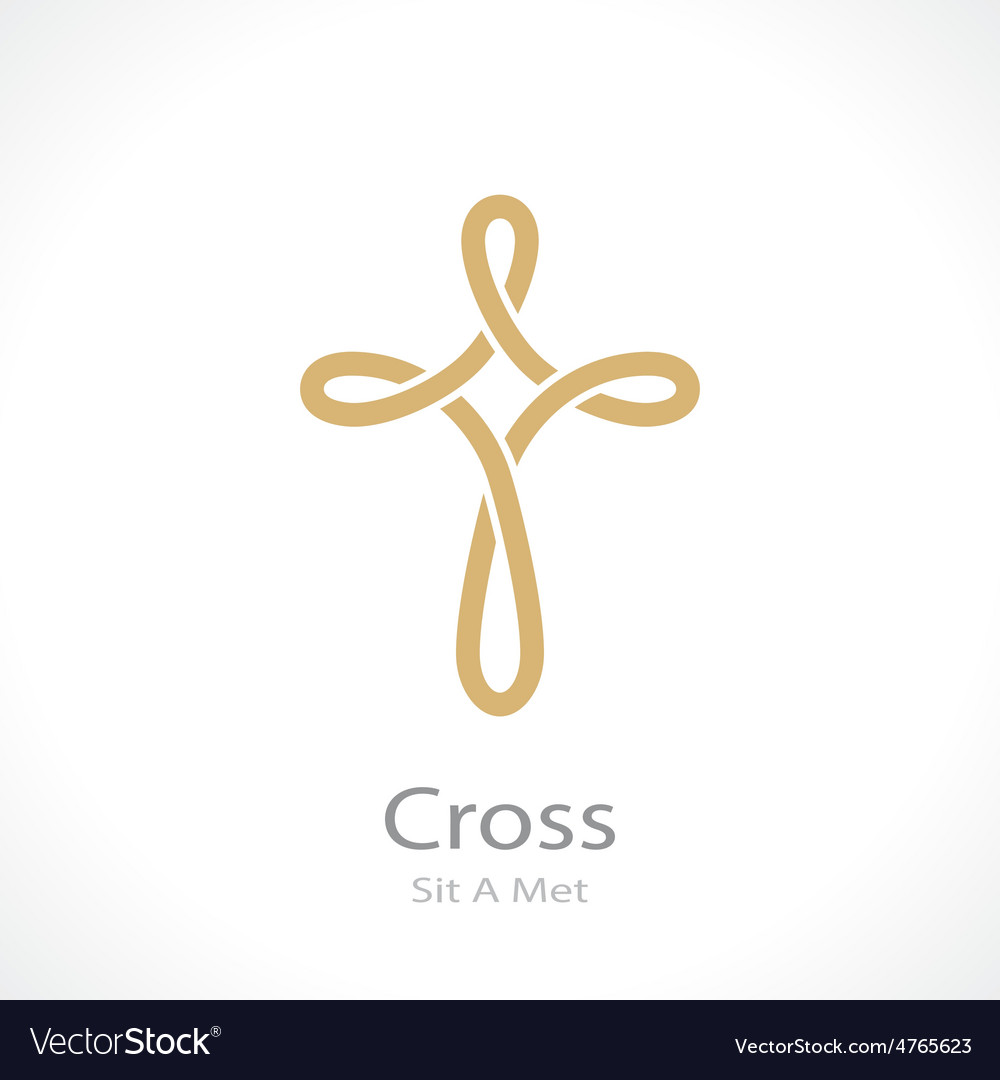 Cross weave Royalty Free Vector Image - VectorStock