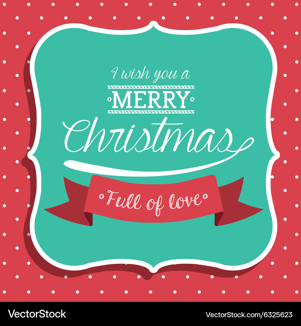 Merry christmas design Royalty Free Vector Image