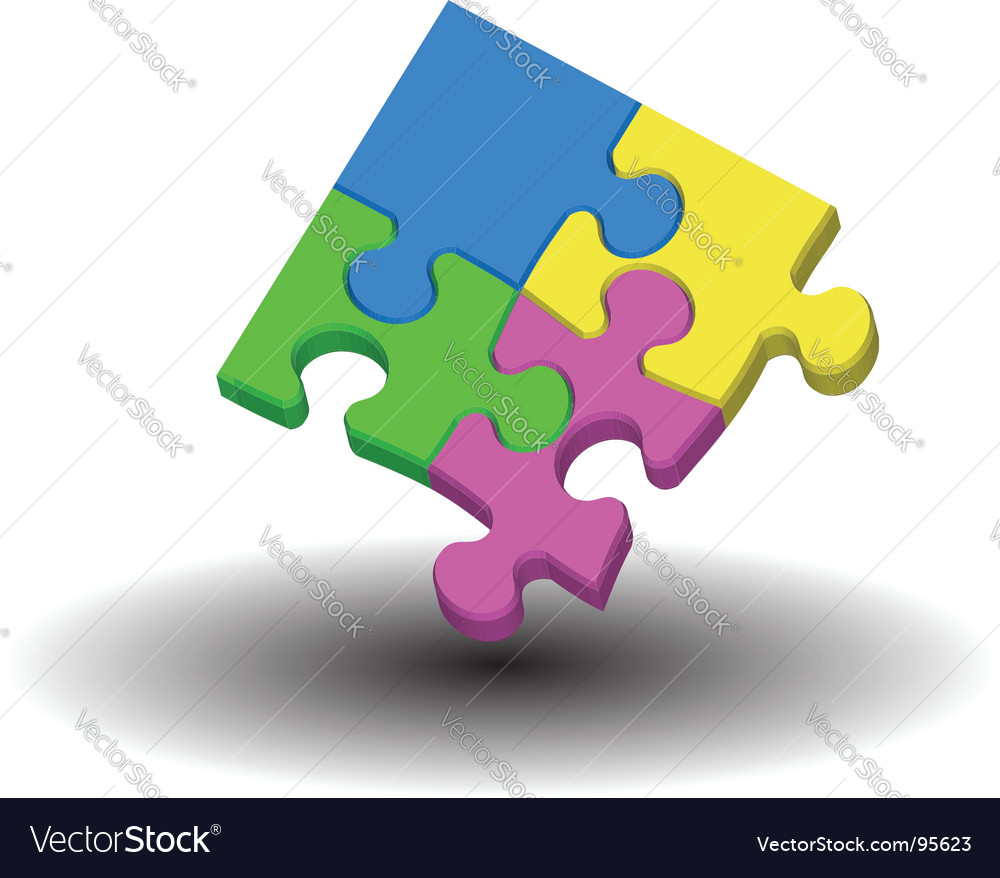 Puzzle Royalty Free Vector Image - VectorStock