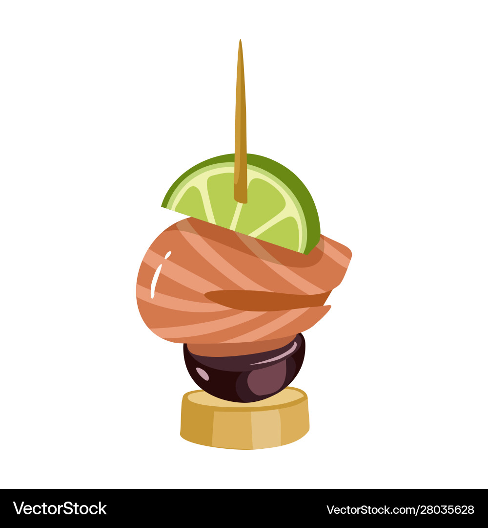 Canape iconcartoon icon isolated Royalty Free Vector Image