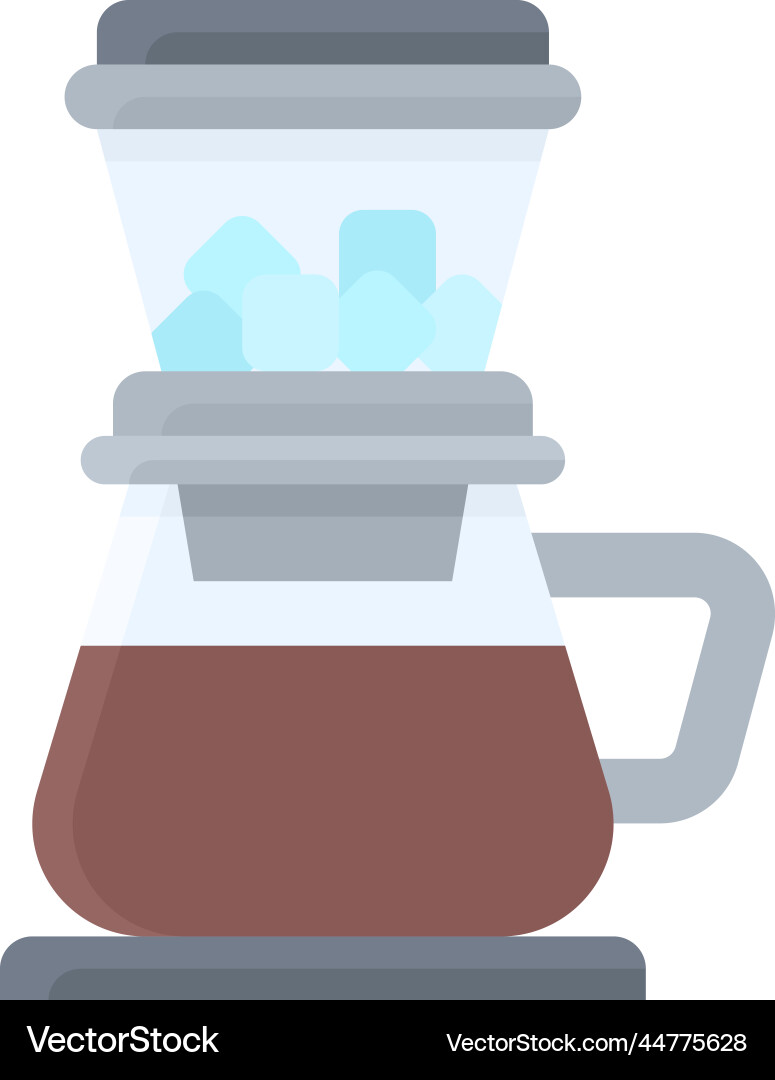 Cold brew coffee icon coffee shop related Vector Image