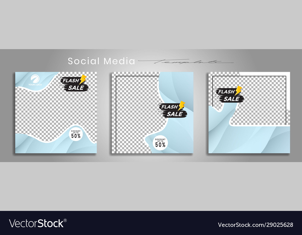 Editable social media templates instagram story Vector Image