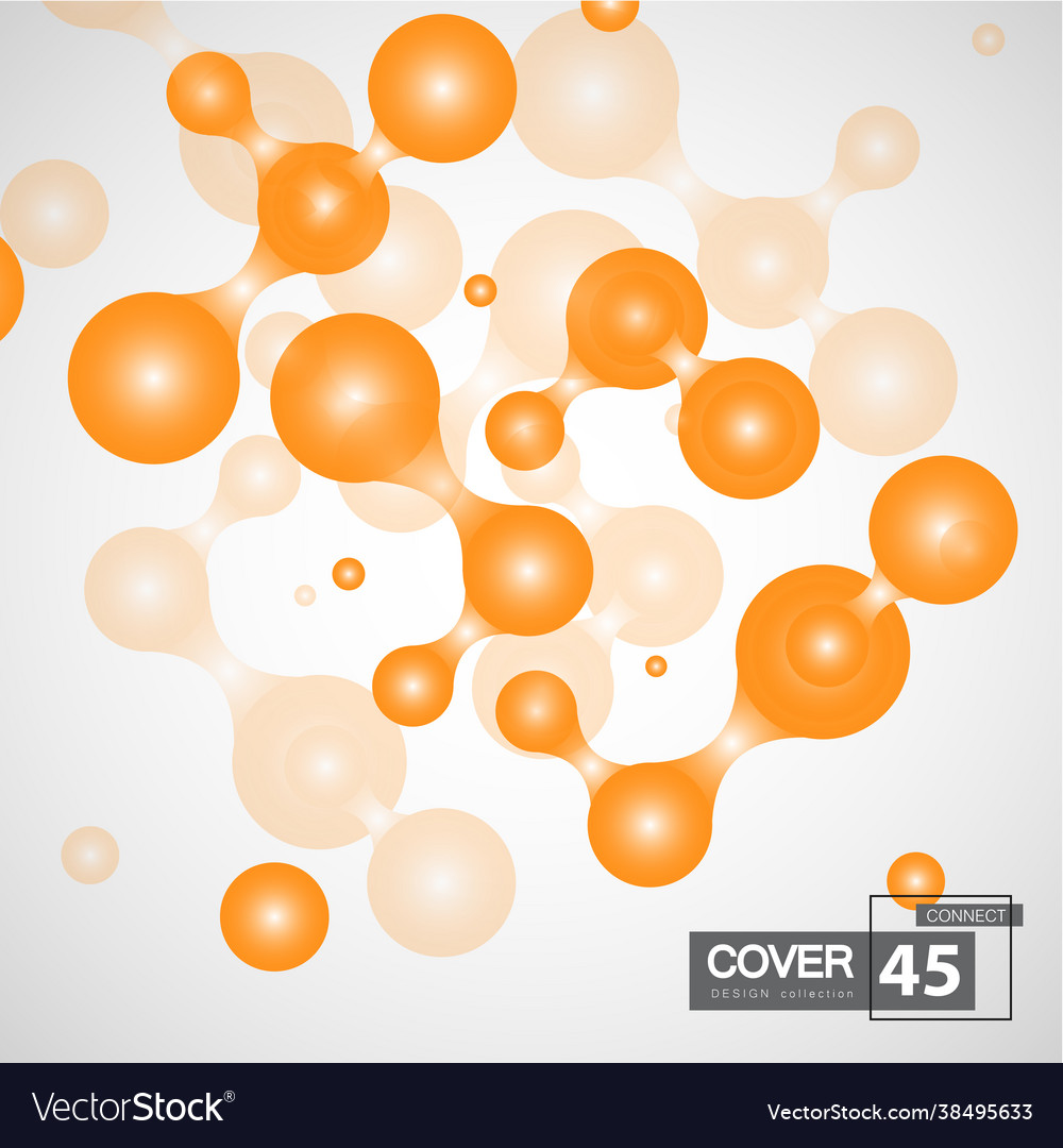 Connect network line node background Royalty Free Vector