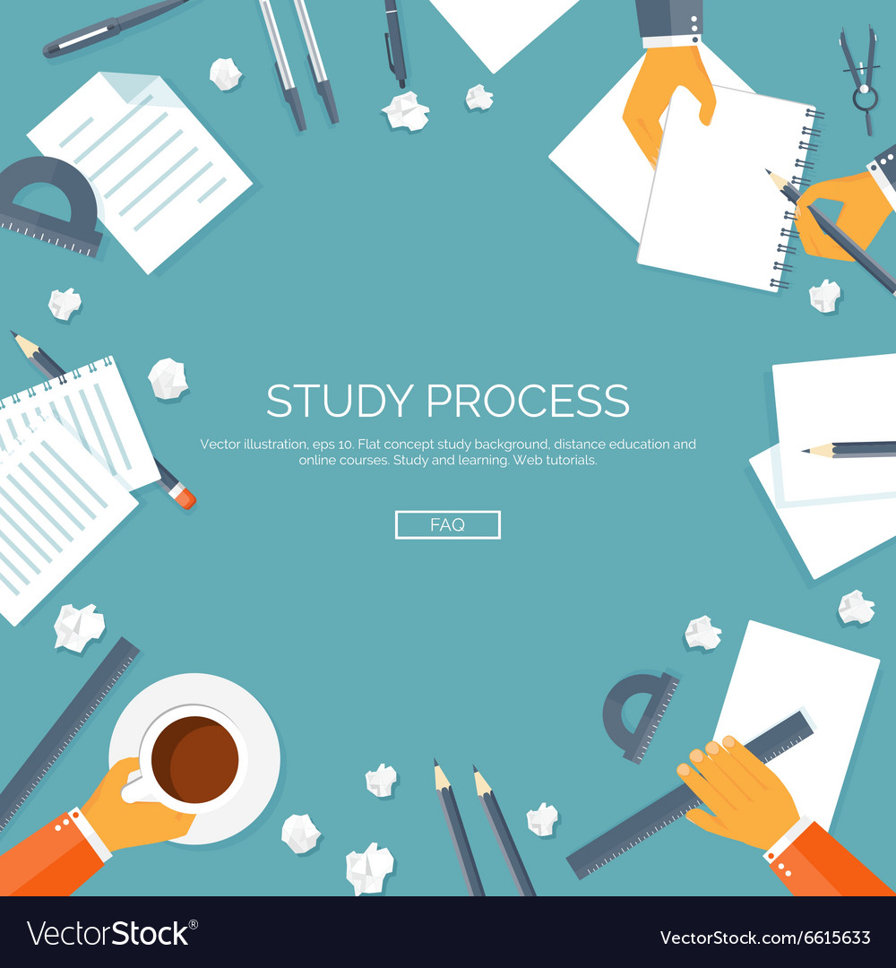 Flat backgrounds set Royalty Free Vector Image