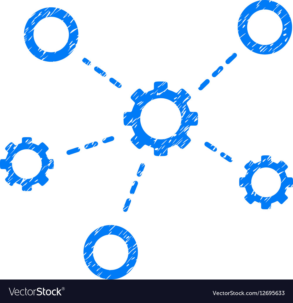 Gears Relations Grainy Texture Icon Royalty Free Vector Gears Relations Grainy Texture Icon Royalty Free Vector