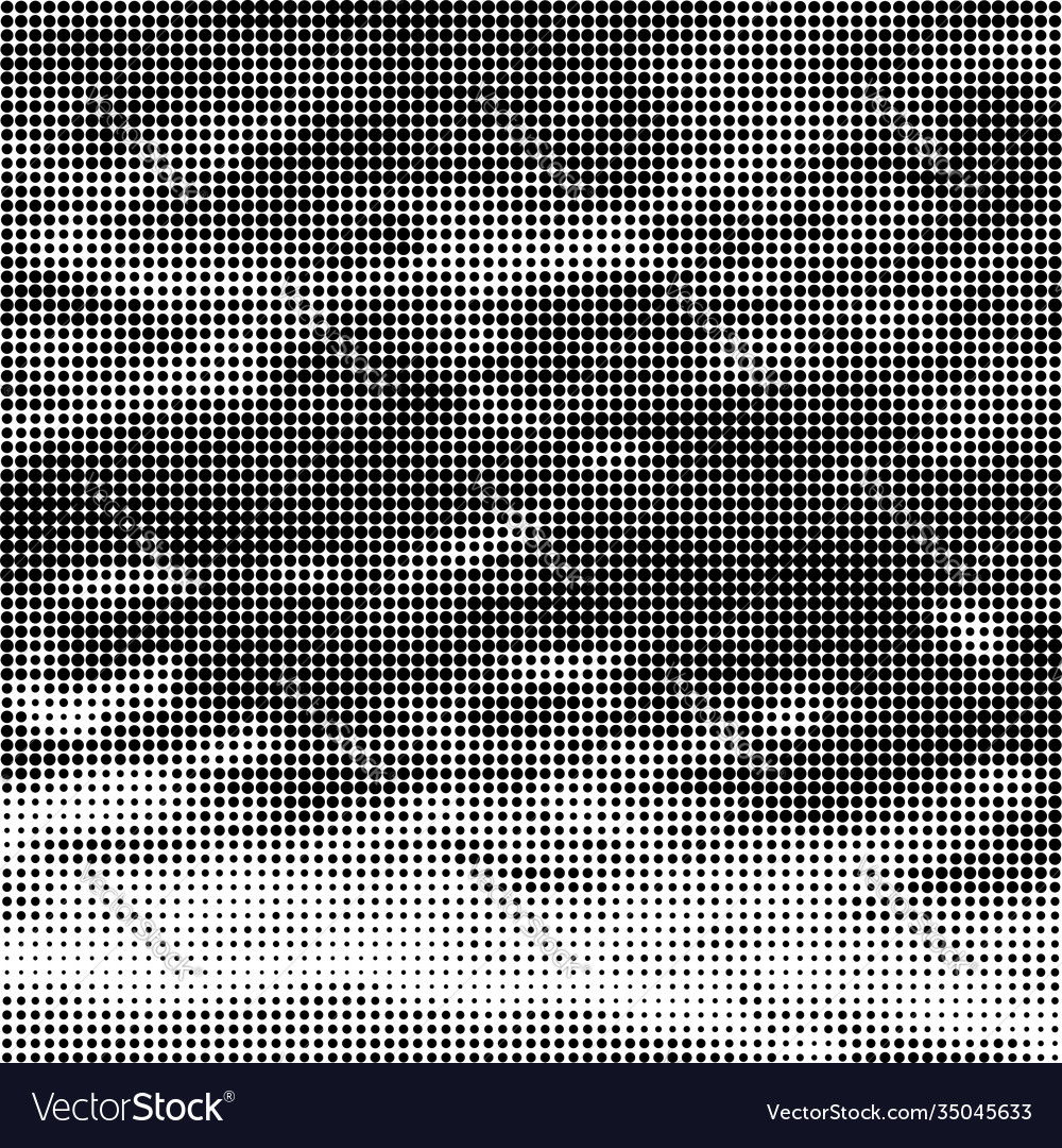 Halftone pattern set dots dotted texture Vector Image