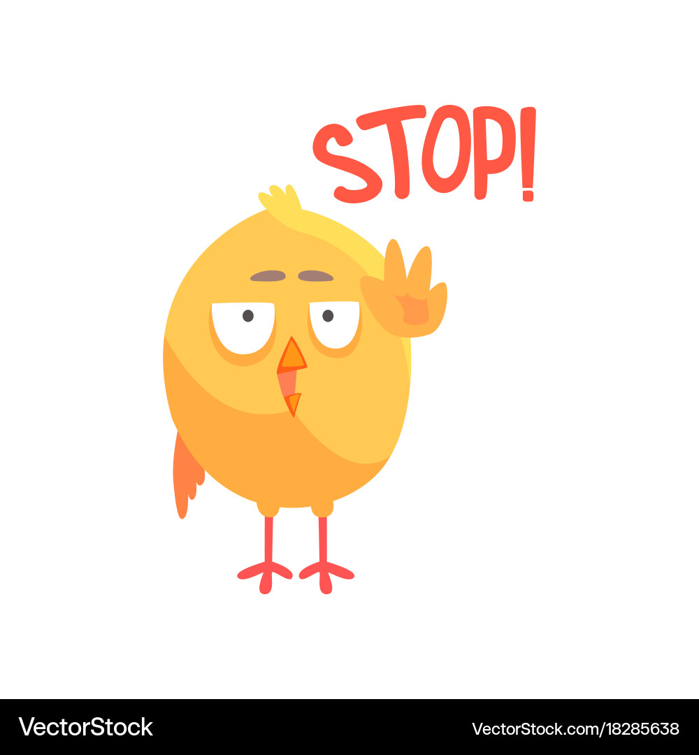 Funny Stop Sign Cartoon