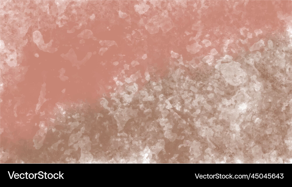 Abstract earth tone watercolor background Vector Image