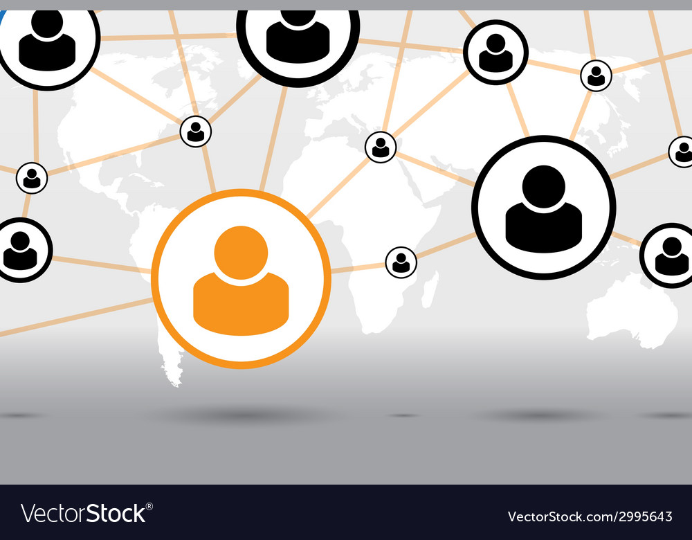 Communication background Royalty Free Vector Image