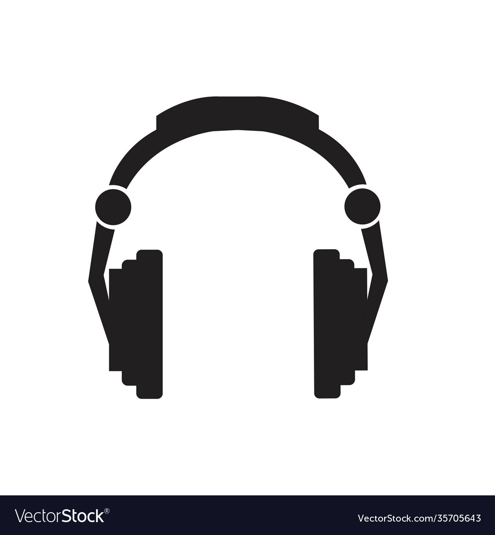 Headphone Royalty Free Vector Image - VectorStock