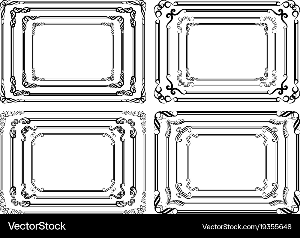 Borders Royalty Free Vector Image - VectorStock
