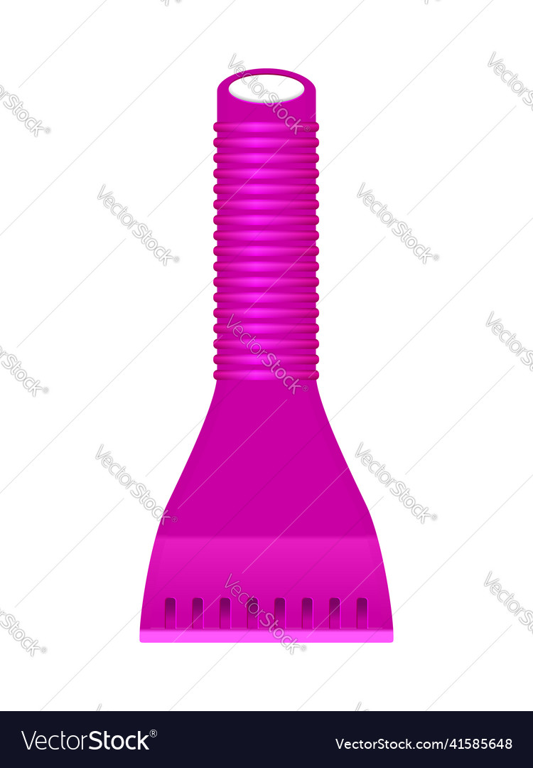 Ice scraper Royalty Free Vector Image - VectorStock