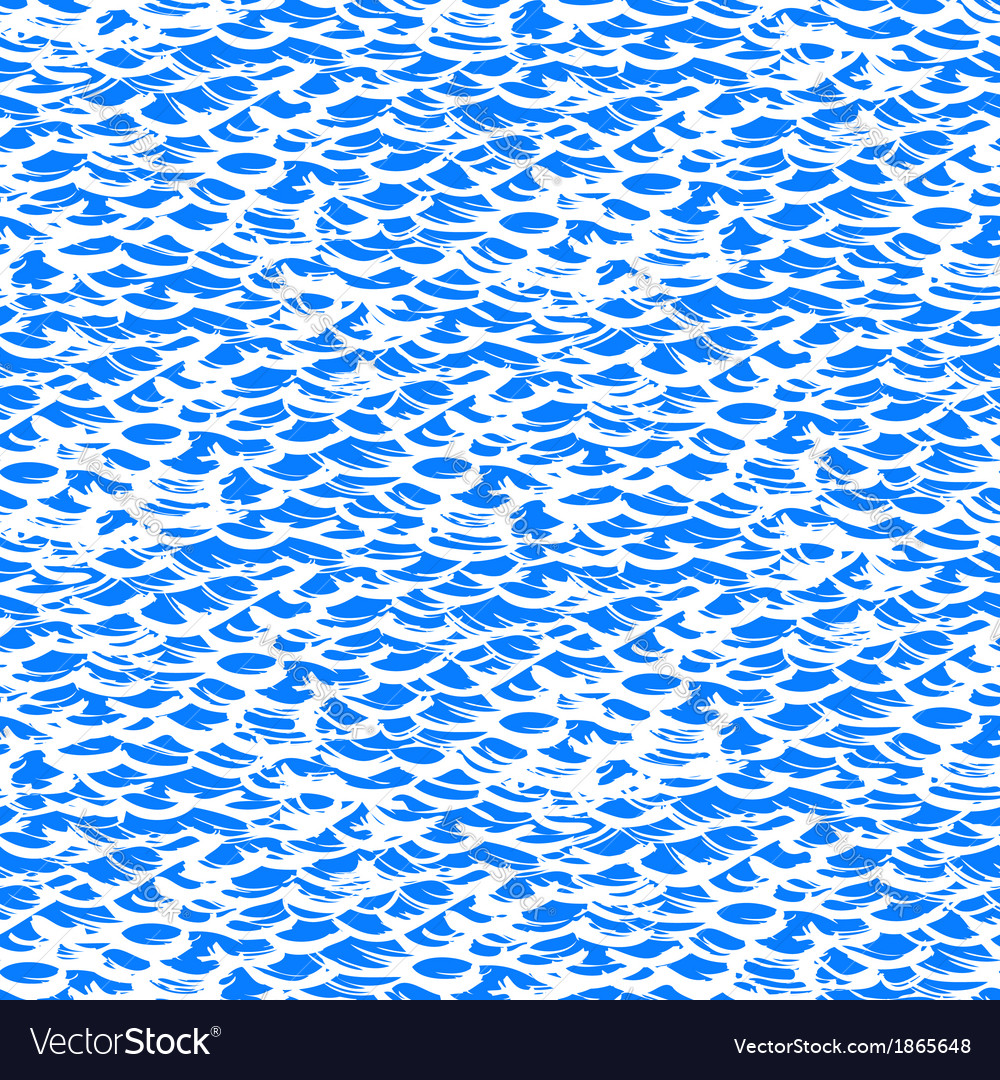Nautical pattern inspired fish skin in blue Vector Image Nautical pattern inspired fish skin in blue Vector Image