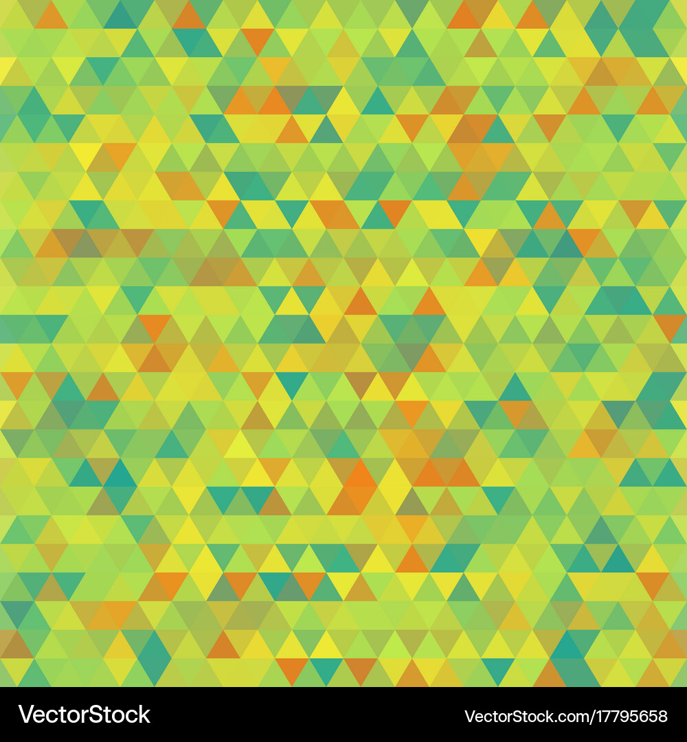 Abstract seamless background of triangles Vector Image