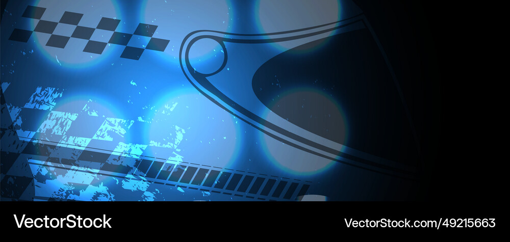 Racing speed background abstraction in car track Vector Image