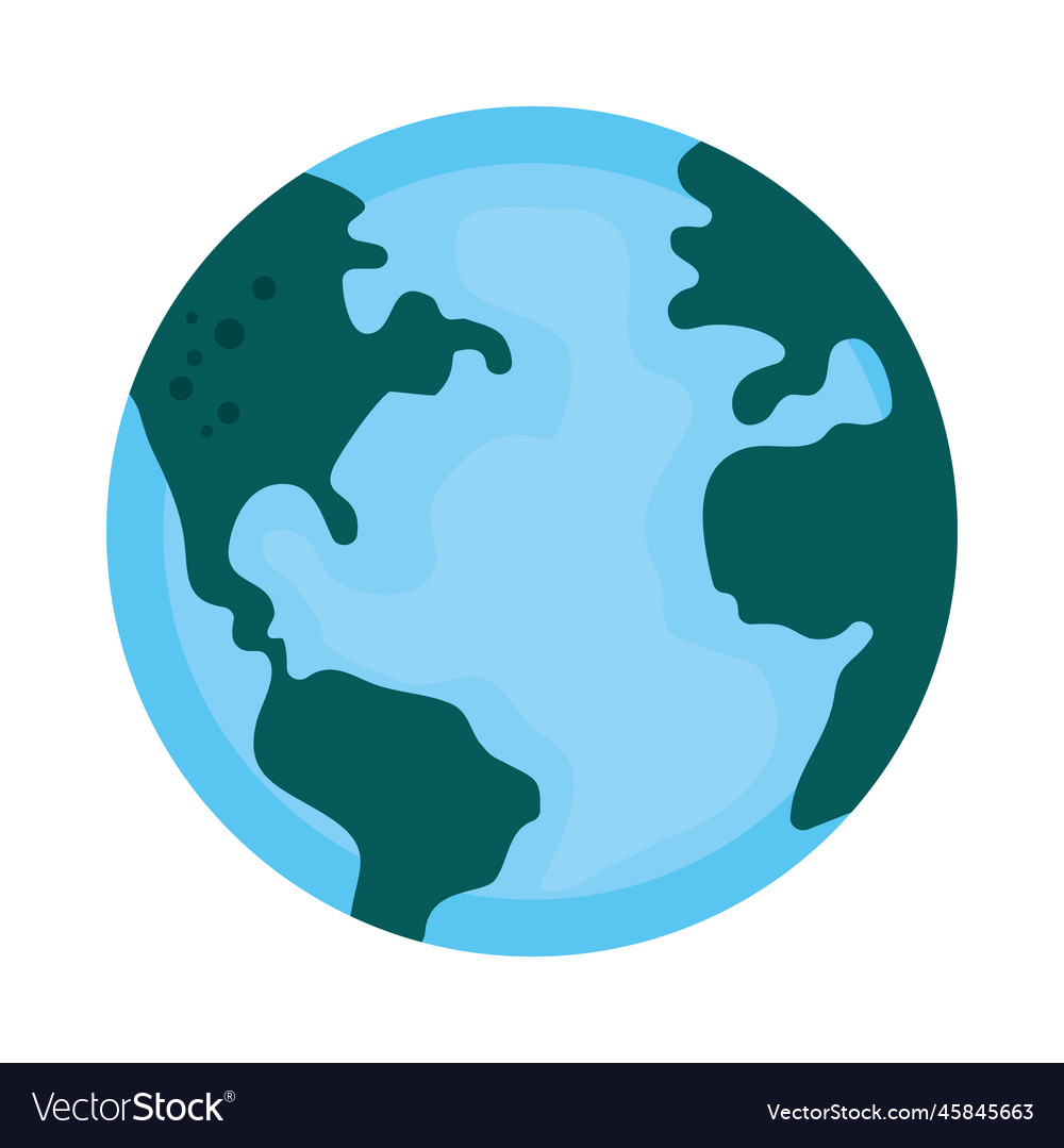 World planet earth Royalty Free Vector Image - VectorStock