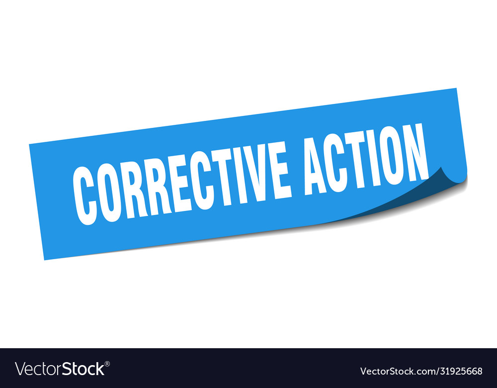 Corrective Action Icon