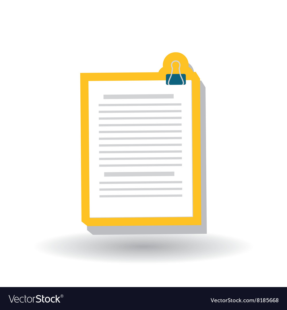 Document icon design Royalty Free Vector Image