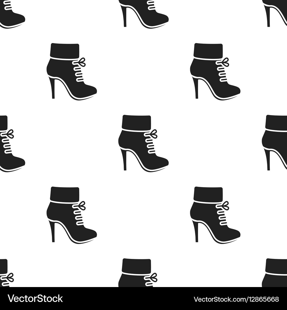 Woman boot icon of for web Royalty Free Vector Image