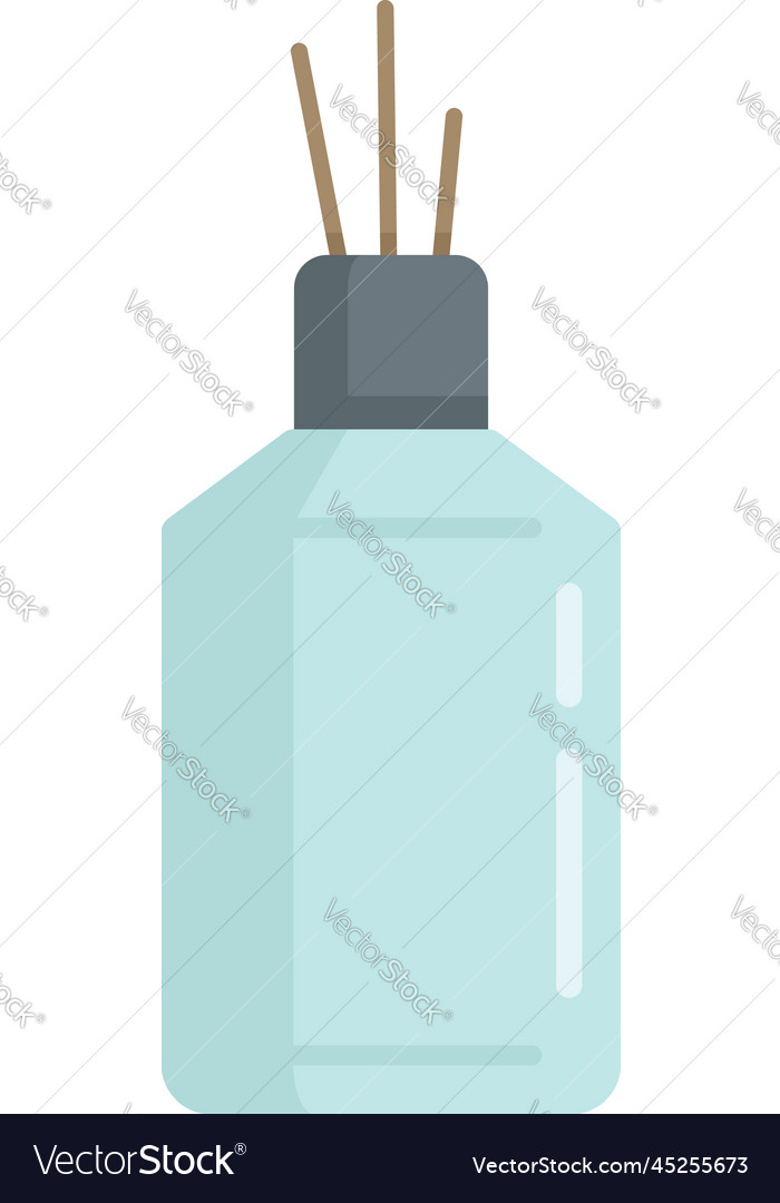 Aroma diffuser icon flat style Royalty Free Vector Image