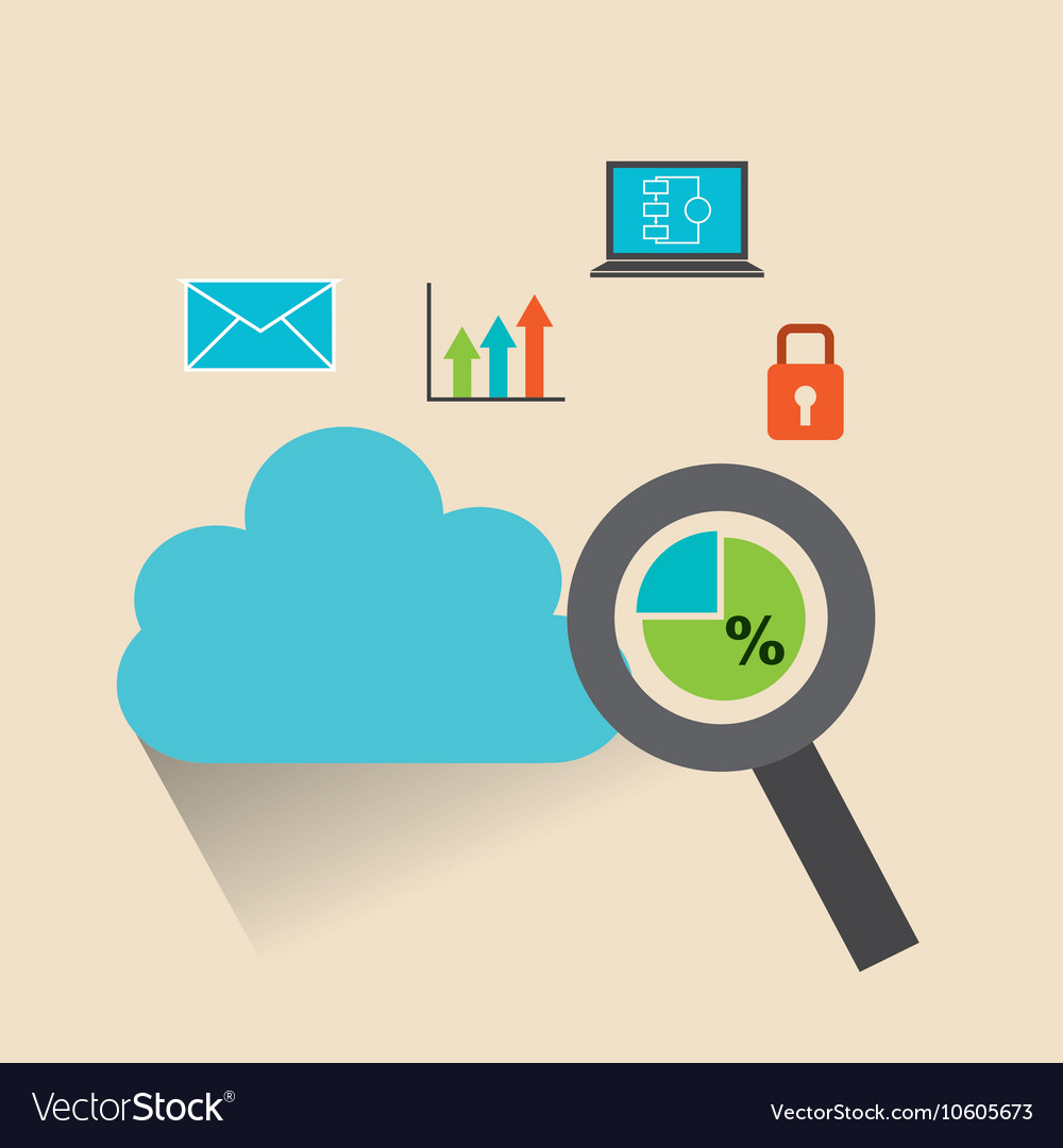 Business set isometrics icons Royalty Free Vector Image