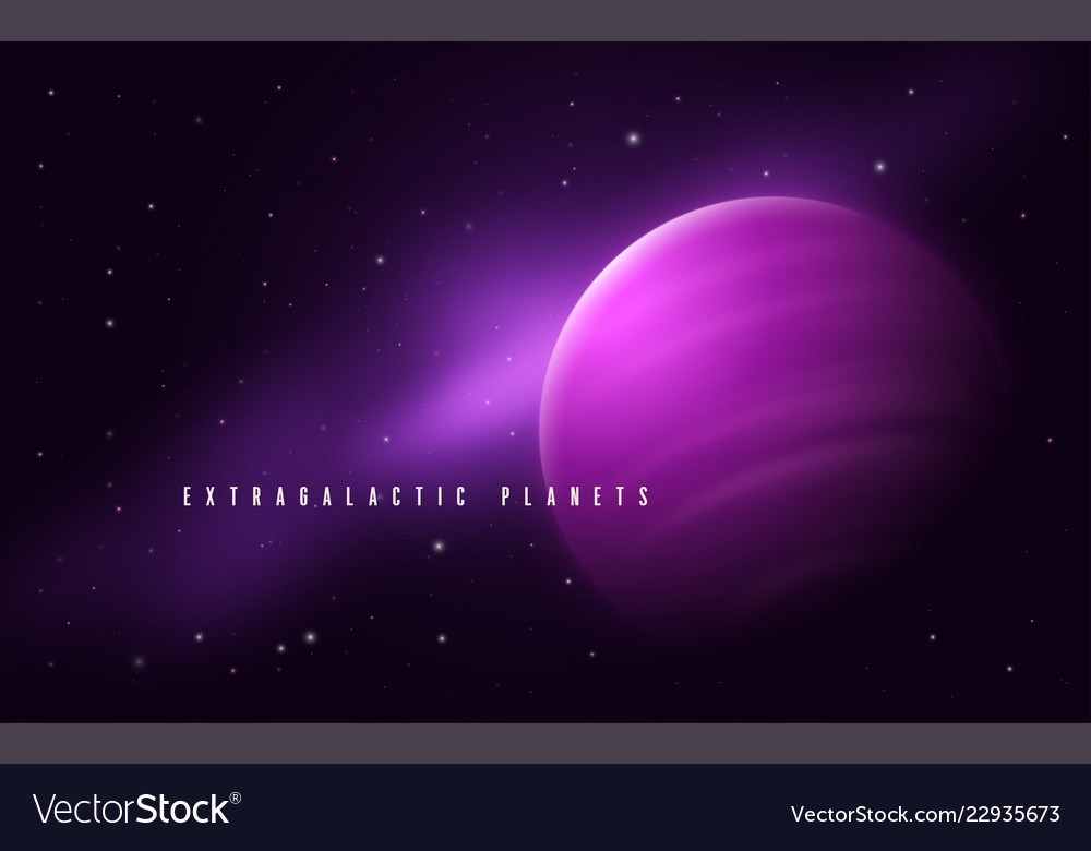 Deep space sci-fi abstract Royalty Free Vector Image