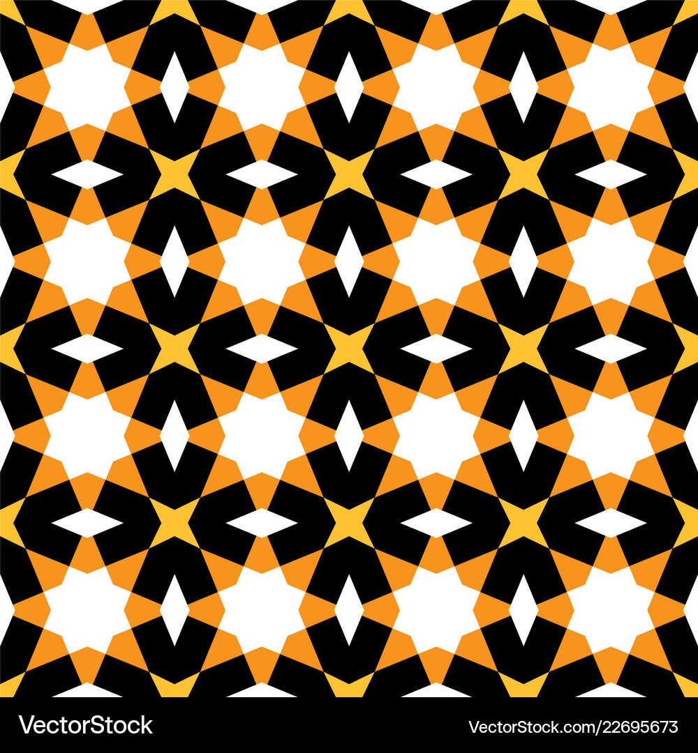 Geometric seamless pattern islamic style Vector Image