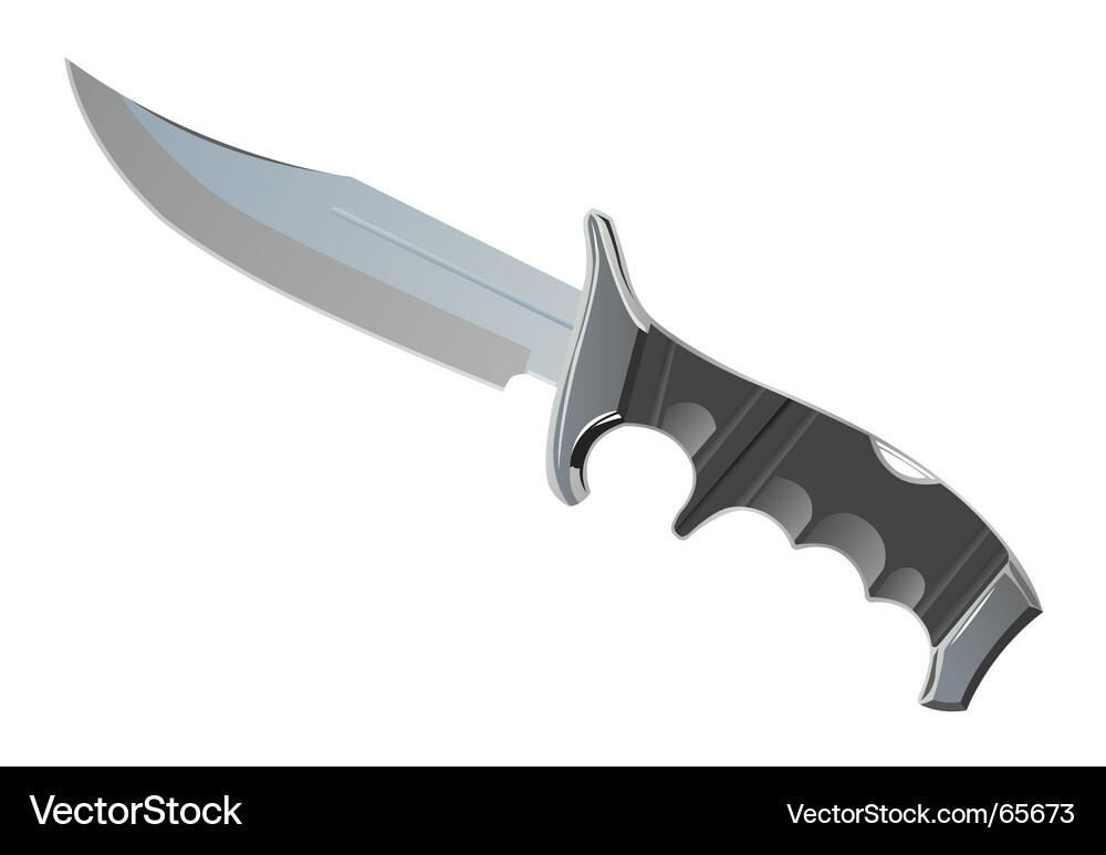 Knife Royalty Free Vector Image - VectorStock