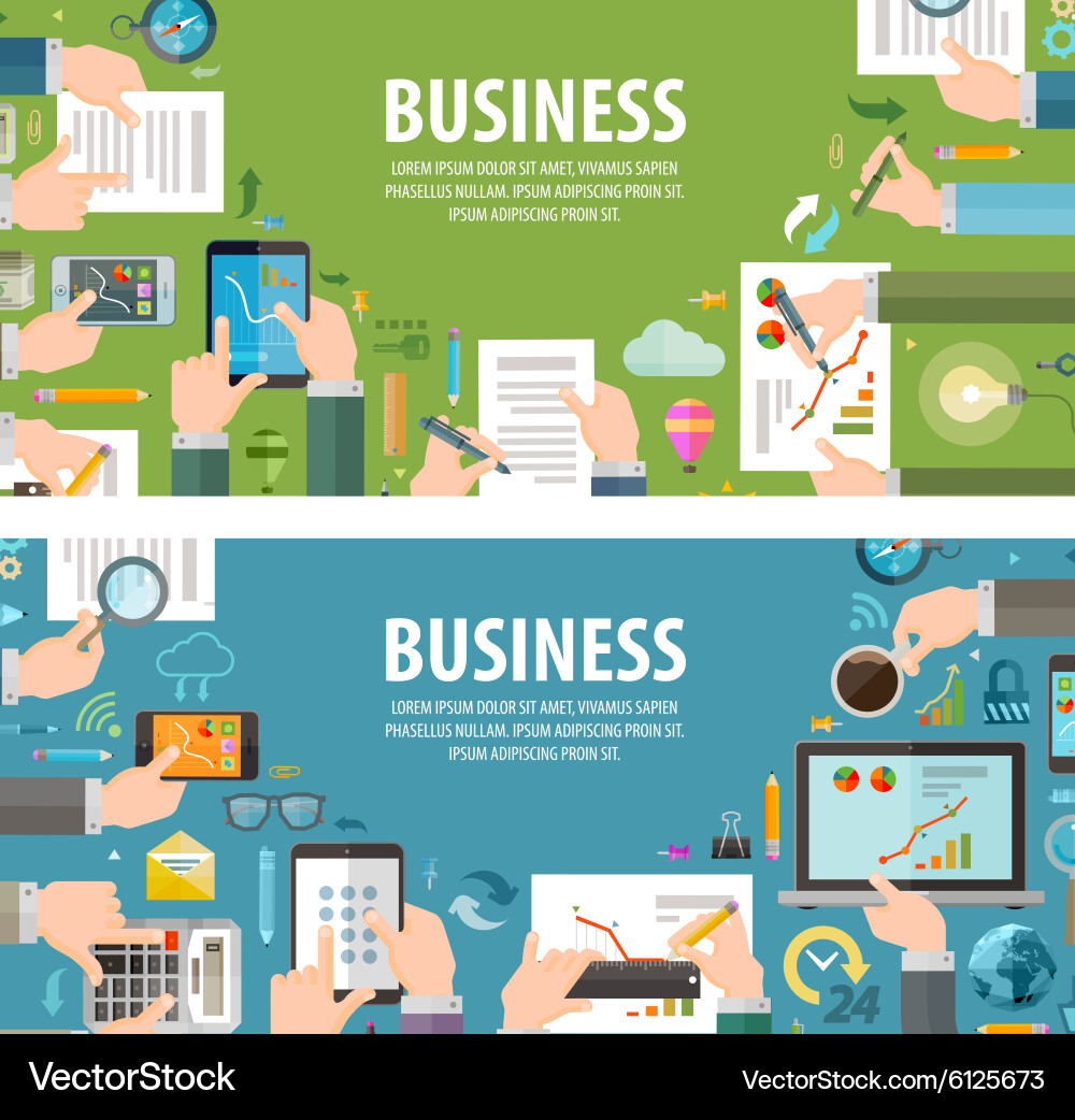 Office logo design template business or Royalty Free Vector