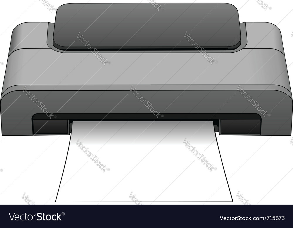 Printer Royalty Free Vector Image - VectorStock