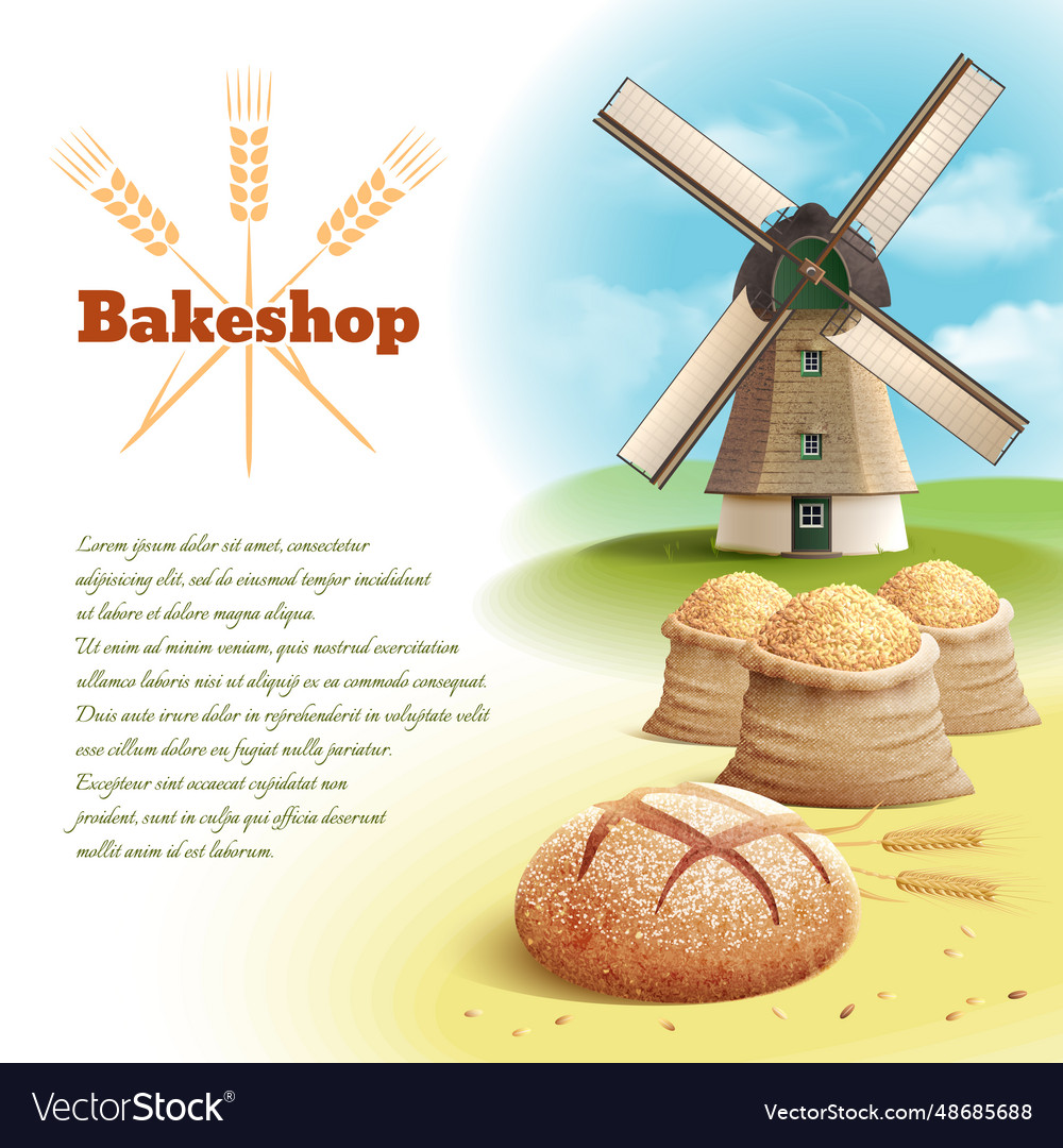 Bread background bread background Royalty Free Vector Image