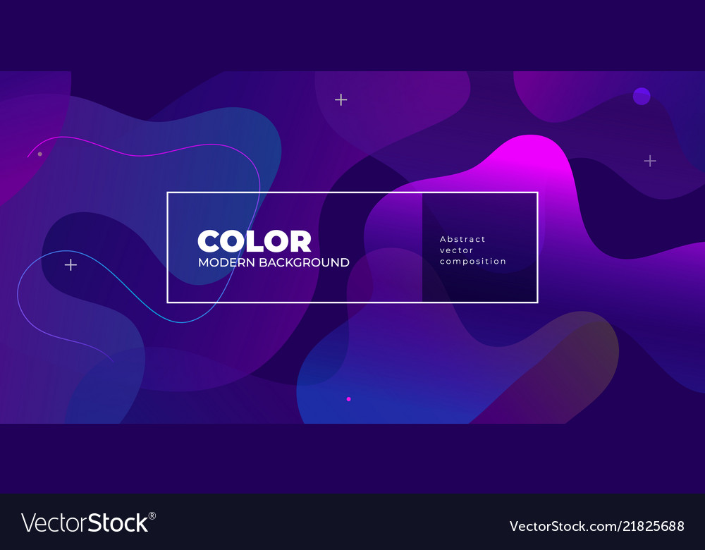 Color gradient background design abstract Vector Image