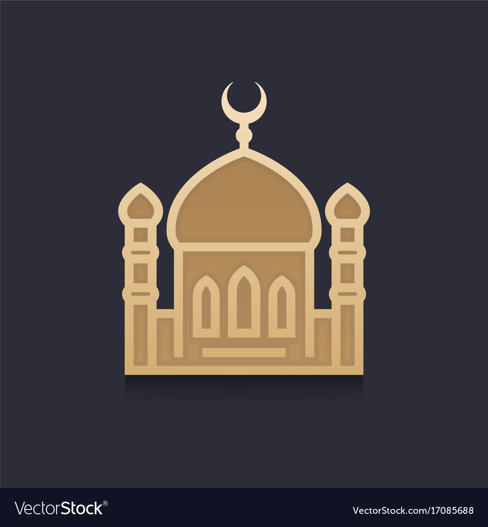 Mosque Royalty Free Vector Image - VectorStock Mosque Royalty Free Vector Image - VectorStock