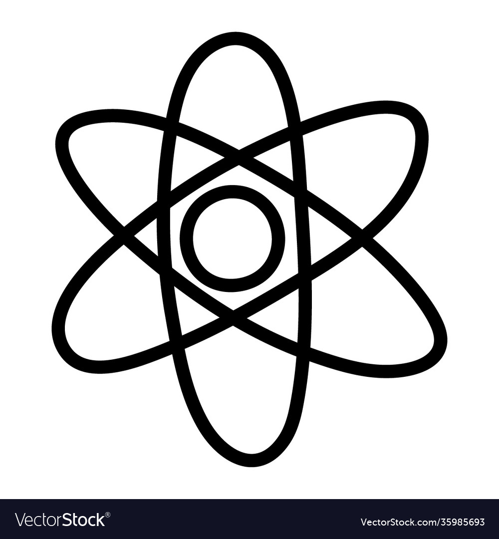 Atom Royalty Free Vector Image - VectorStock
