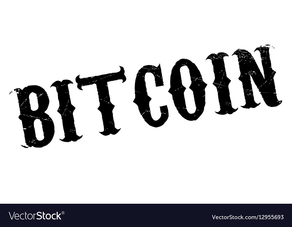 Bitcoin rubber stamp Royalty Free Vector Image Bitcoin rubber stamp Royalty Free Vector Image