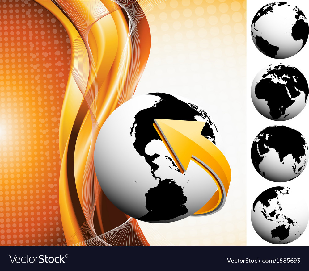 Globe Royalty Free Vector Image - VectorStock