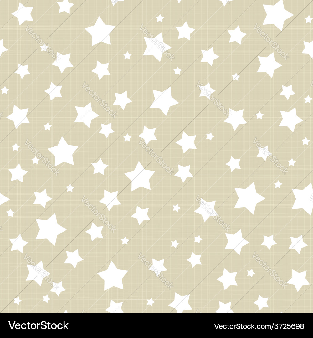 Seamless stars pattern Royalty Free Vector Image
